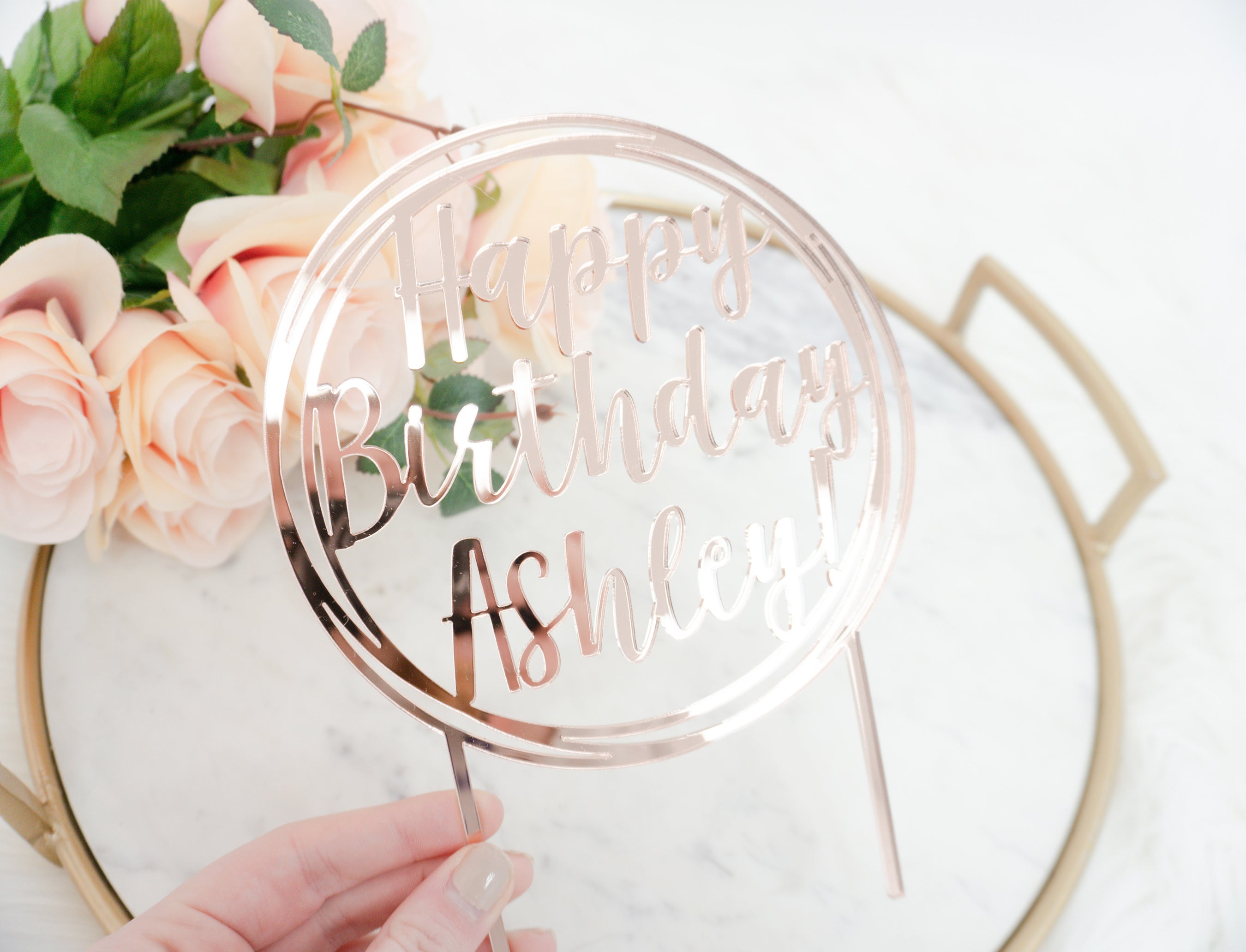Cake Toppers — Simple & Sentimental