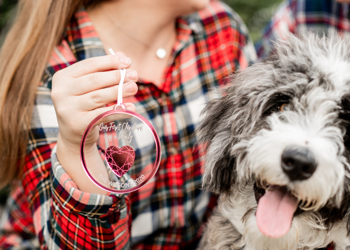Family Christmas Ornaments | Family Photo Ornaments — Simple & Sentimental