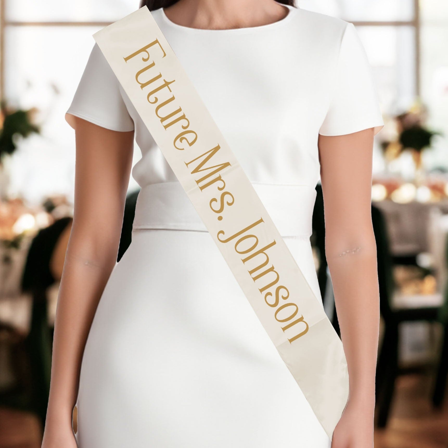 Custom Future Mrs Sash | 20+ Colors Options - Simple & Sentimental