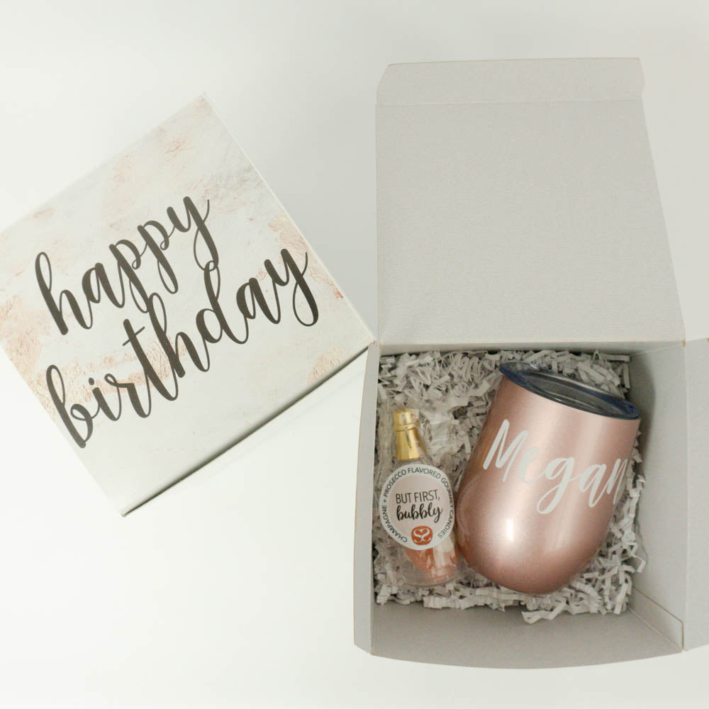 Happy Birthday Gift Box — Simple & Sentimental