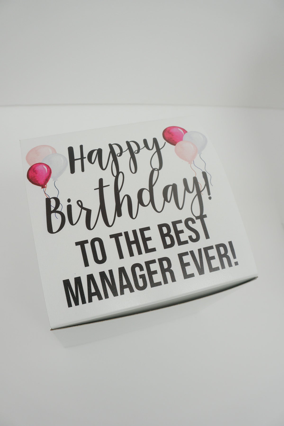 Happy Birthday to the Best Manager Ever Gift Box — Simple & Sentimental