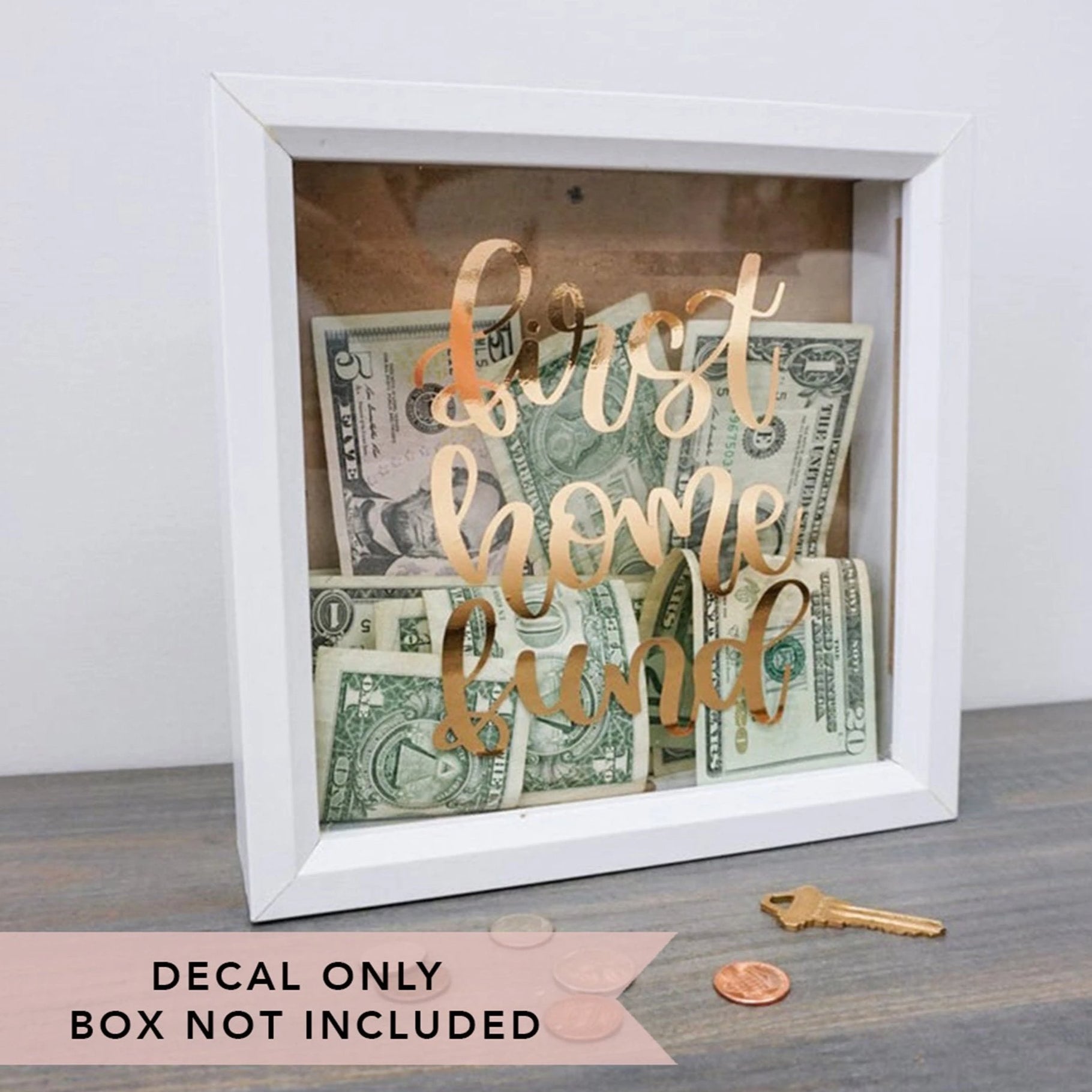 First Home Fund Vinyl Decal — Simple & Sentimental